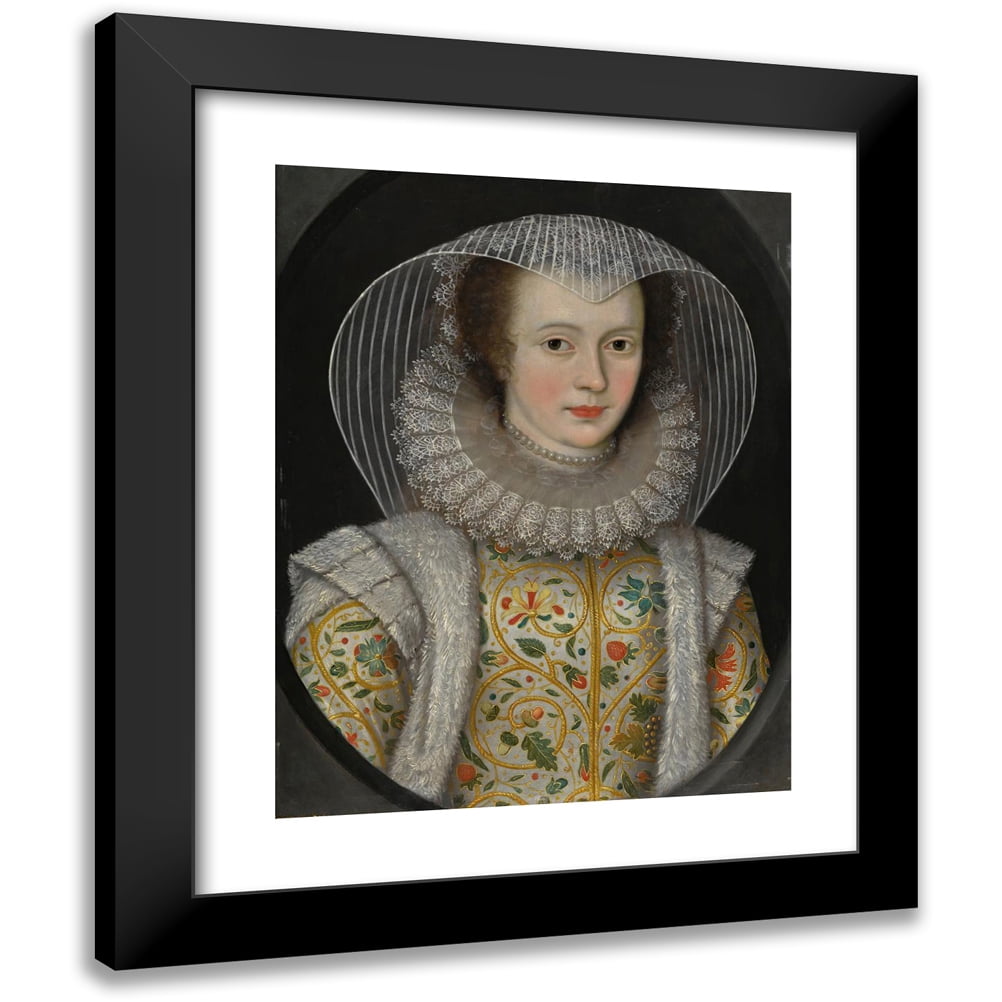 Marcus Gheeraerts the Younger 19x24 Black Modern Framed Museum Art ...