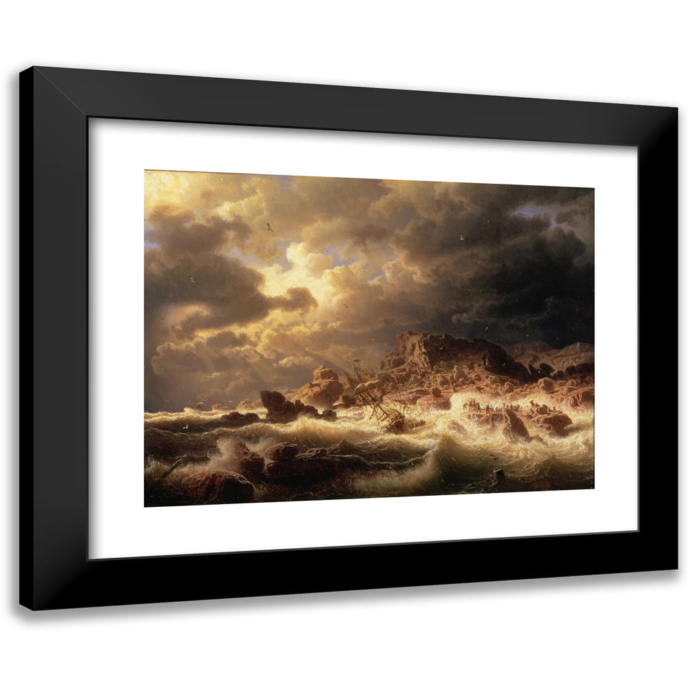 Marcus Larson 24x19 Black Modern Framed Museum Art Print Titled - Gale ...