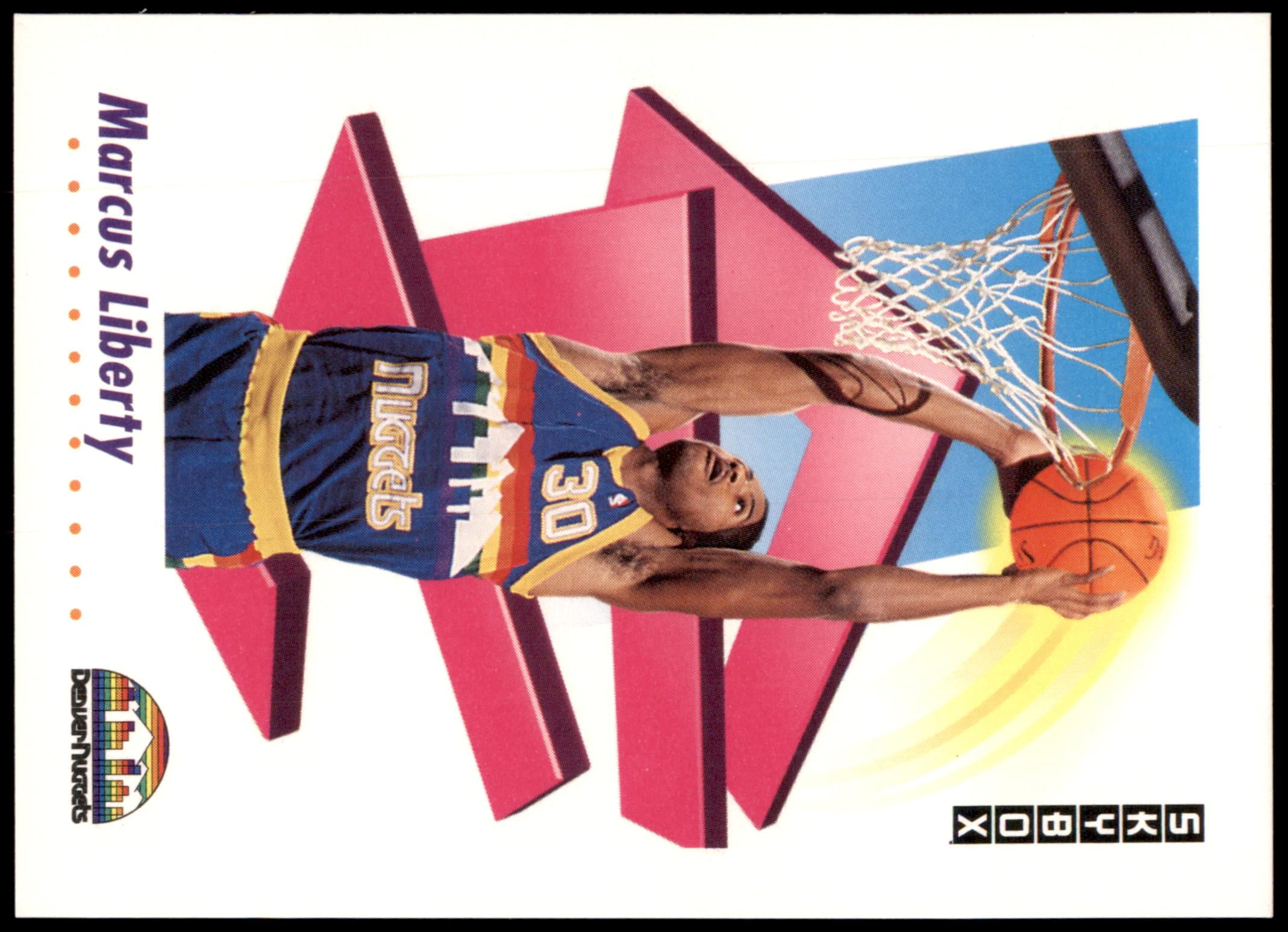 Marcus Liberty #72 1991-92 SkyBox - Walmart.com