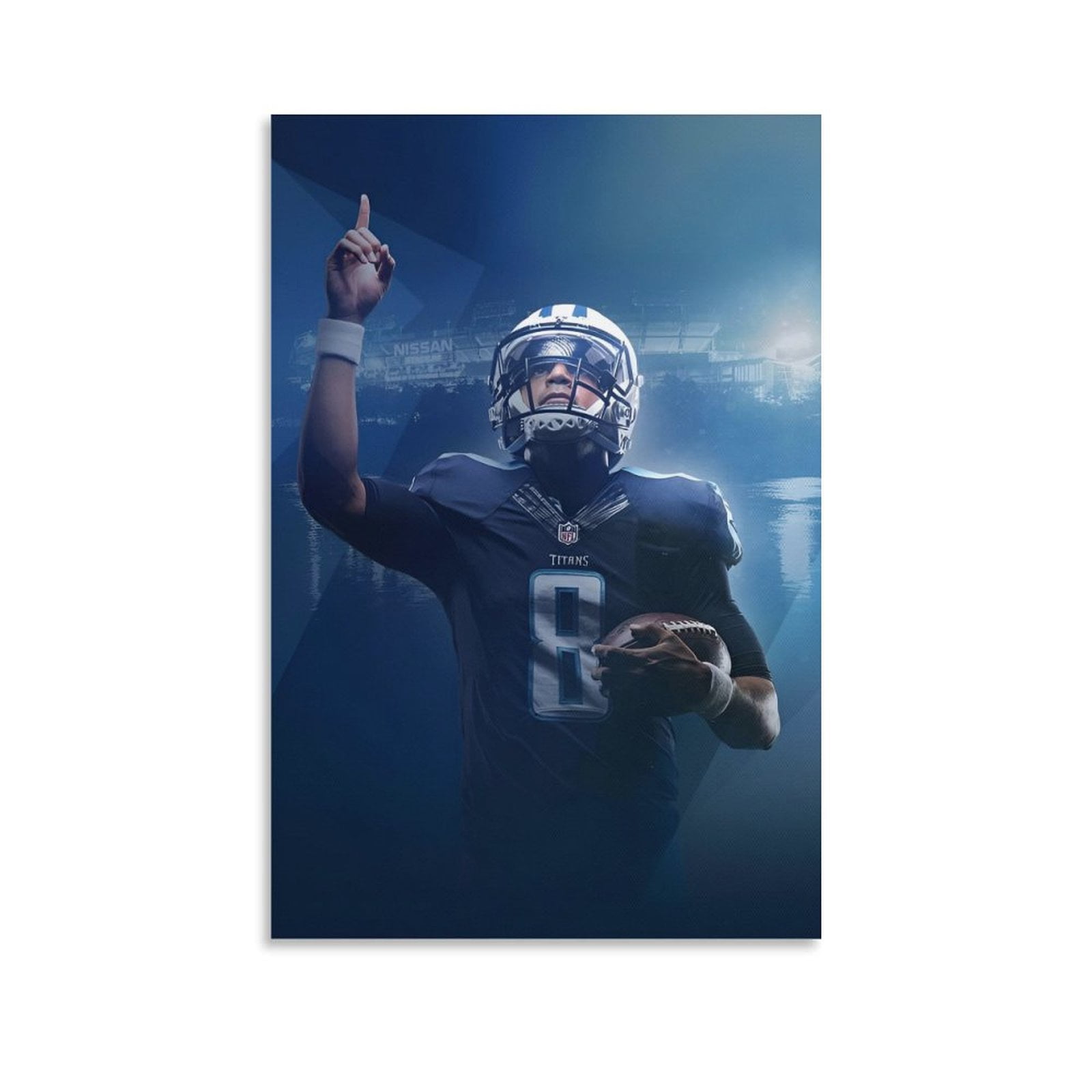 Marcus Mariota Art Football Player Personality Poster Picture Print ...