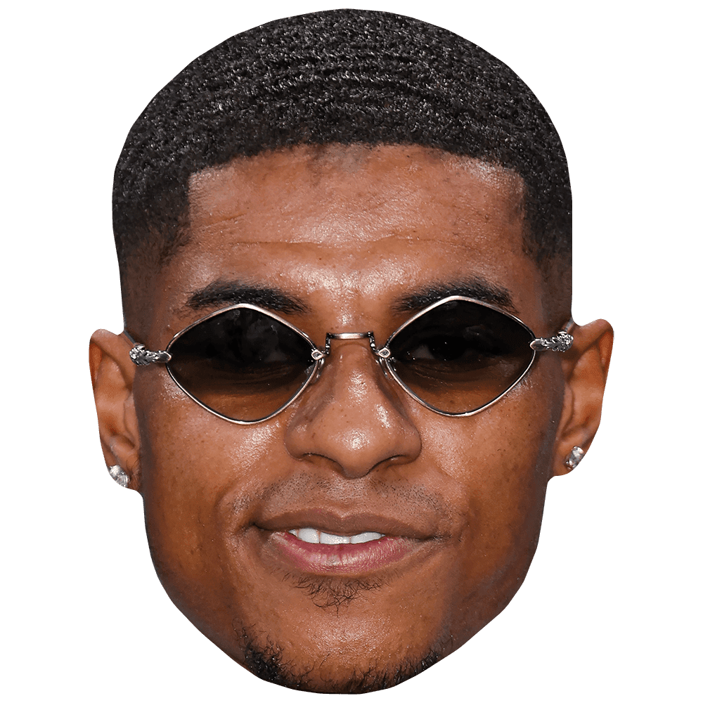 Marcus Rashford (Glasses) Flat Cardboard Face - Walmart.com