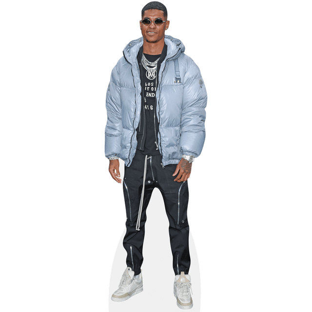 Marcus Rashford (Jacket) Lifesize Cardboard Cutout Standee - Walmart.com