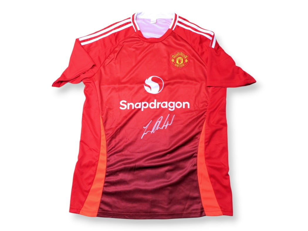 Marcus Rashford Signed Autographed Jersey Manchester United Red BAS ...