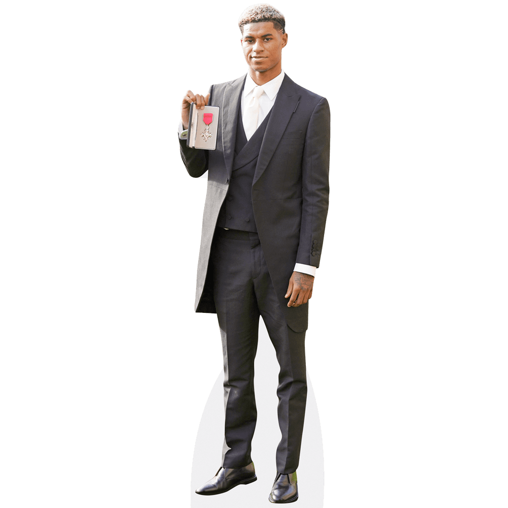 Marcus Rashford (Suit) Lifesize Cardboard Cutout Standee - Walmart.com