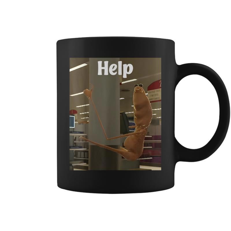Marcus The Worm Help Meme Coffee Mug - Walmart.com