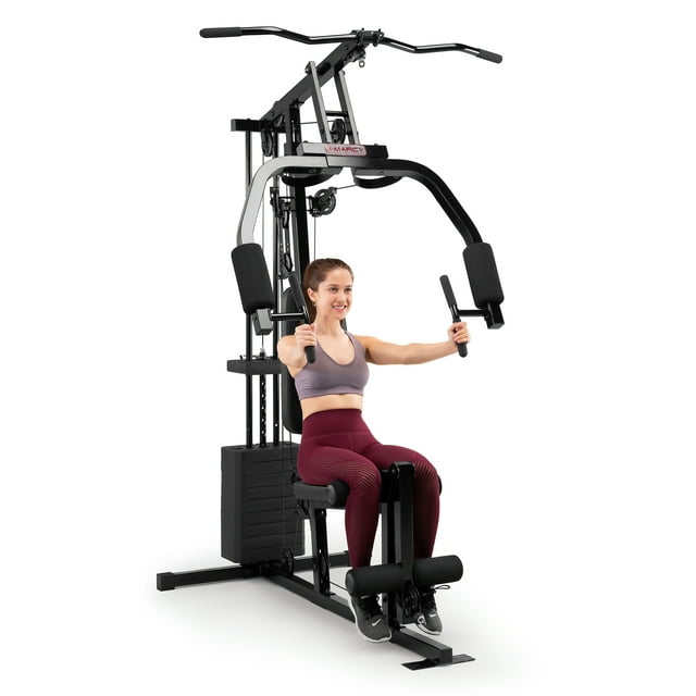 Marcy 100 lbs Stack Home Gym - Multifunctional Weight Workout Equipment ...