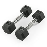 Weider, 30lb Rubber Hex Dumbbell, Single - Walmart.com