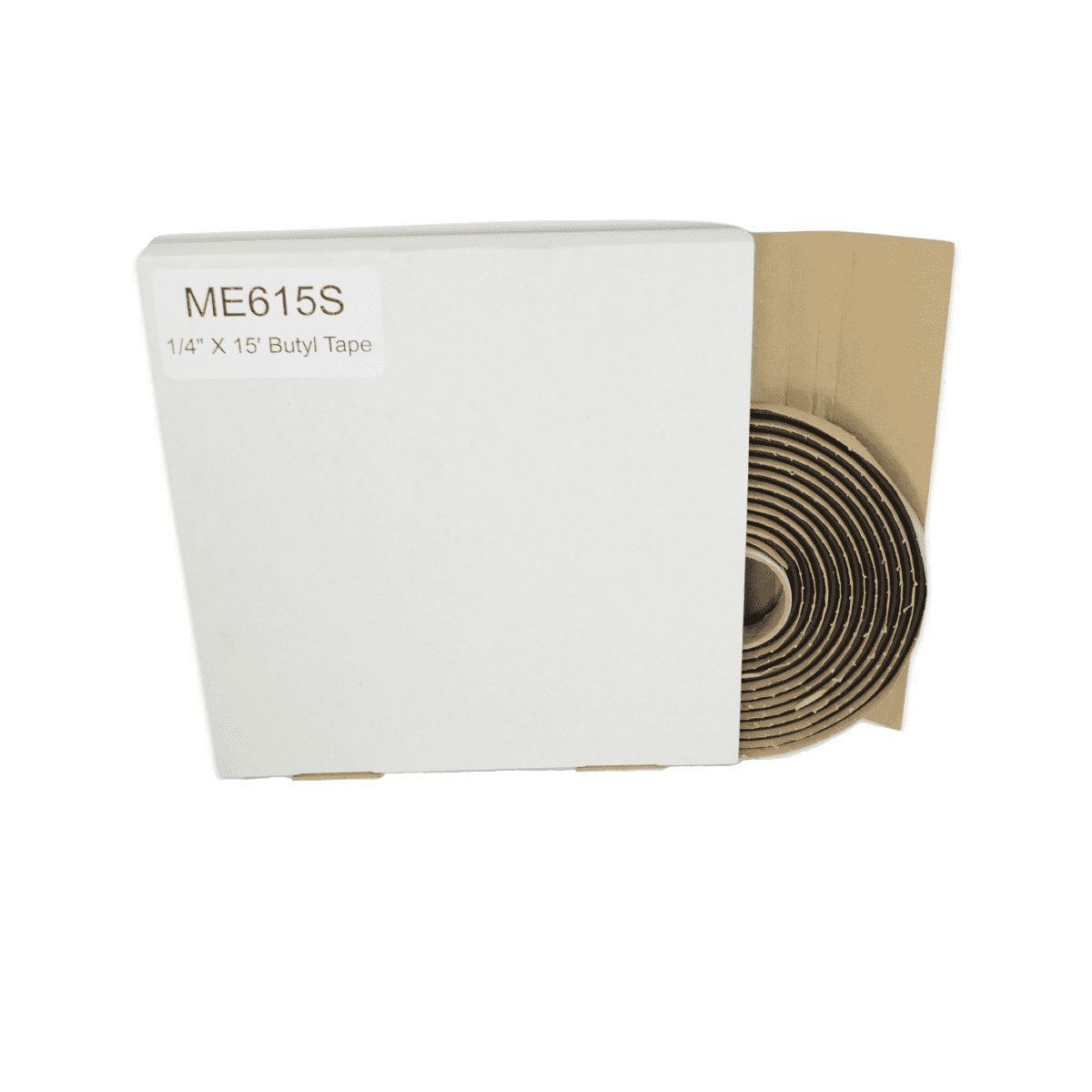 Marcy ME615S Butyl Tape Auto Glass Solid Seal Roll 15' Roll 1/4" Round ...