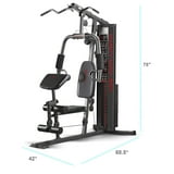 Marcy 150lb Stack Home Gym, Dual-Function, Weight Training, MWM-990 ...