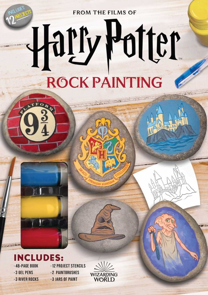 Marcy Kelman: Harry Potter Rock Painting (Hardcover) - Walmart.com