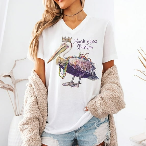 Mardi G Pelin , Fairhope S1Hirt, Uni Jersey V-Neck, S1Hort Sve T-S1Hirt ...