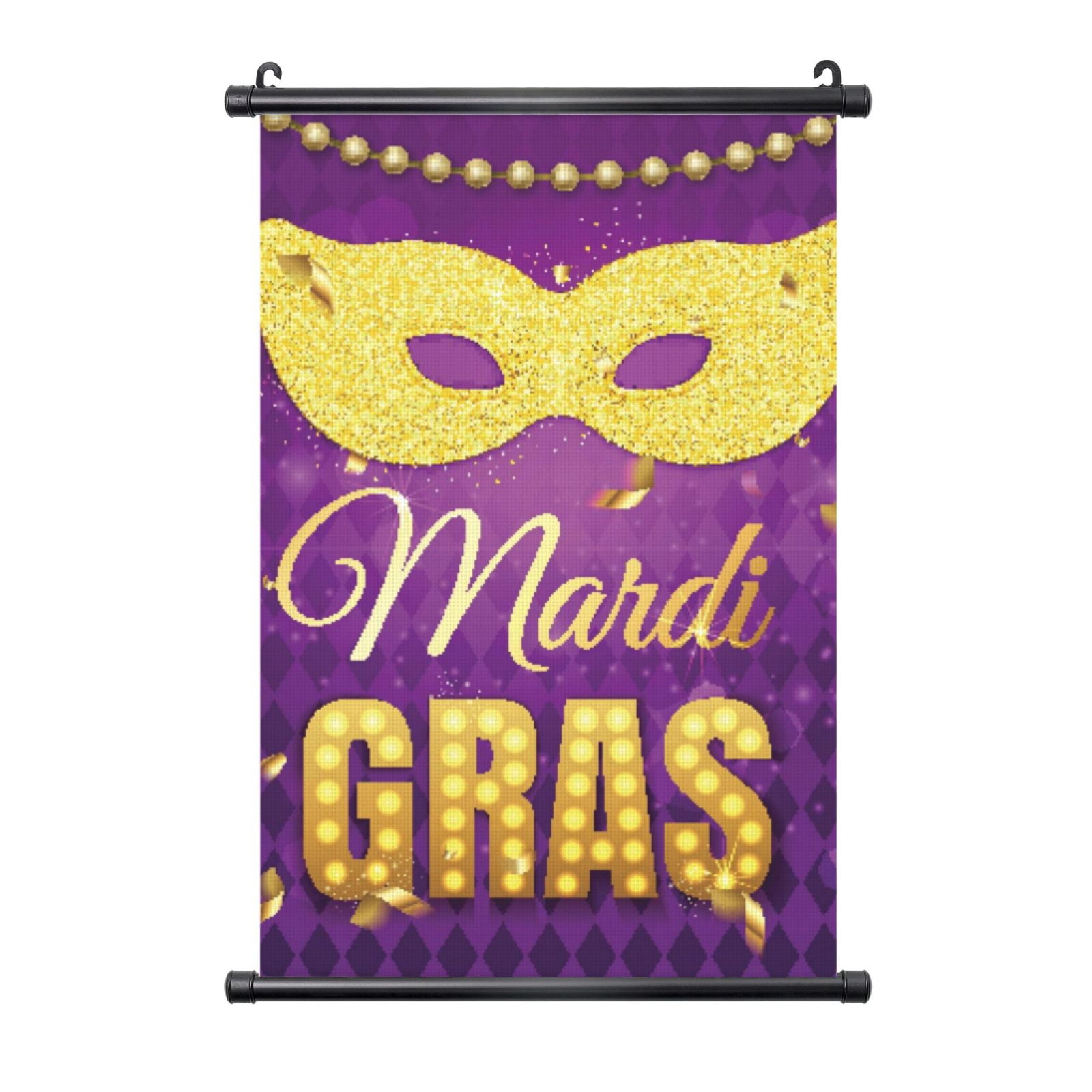 Mardi Gras 2025 Poster Wall Art Banner Backdrop Prints Posters Decor ...