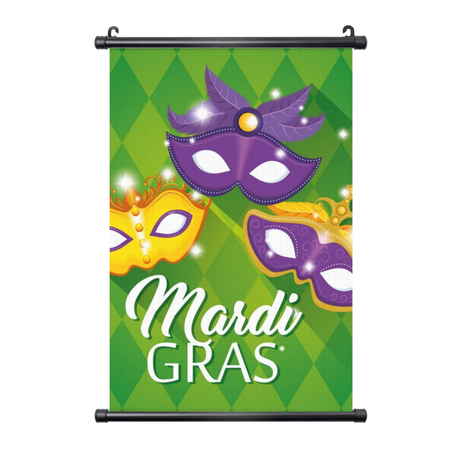 Mardi Gras 2025 Poster Wall Art Banner Backdrop Prints Posters Decor ...