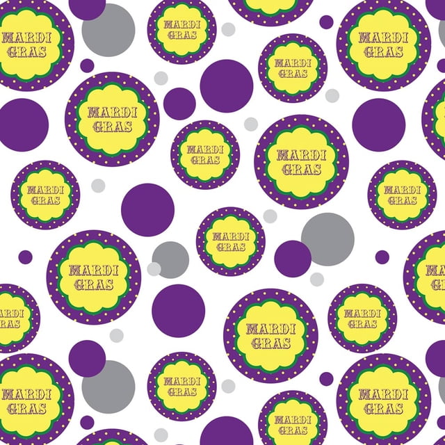 Mardi Gras Celebration New Orleans Premium Gift Wrap Wrapping Paper ...
