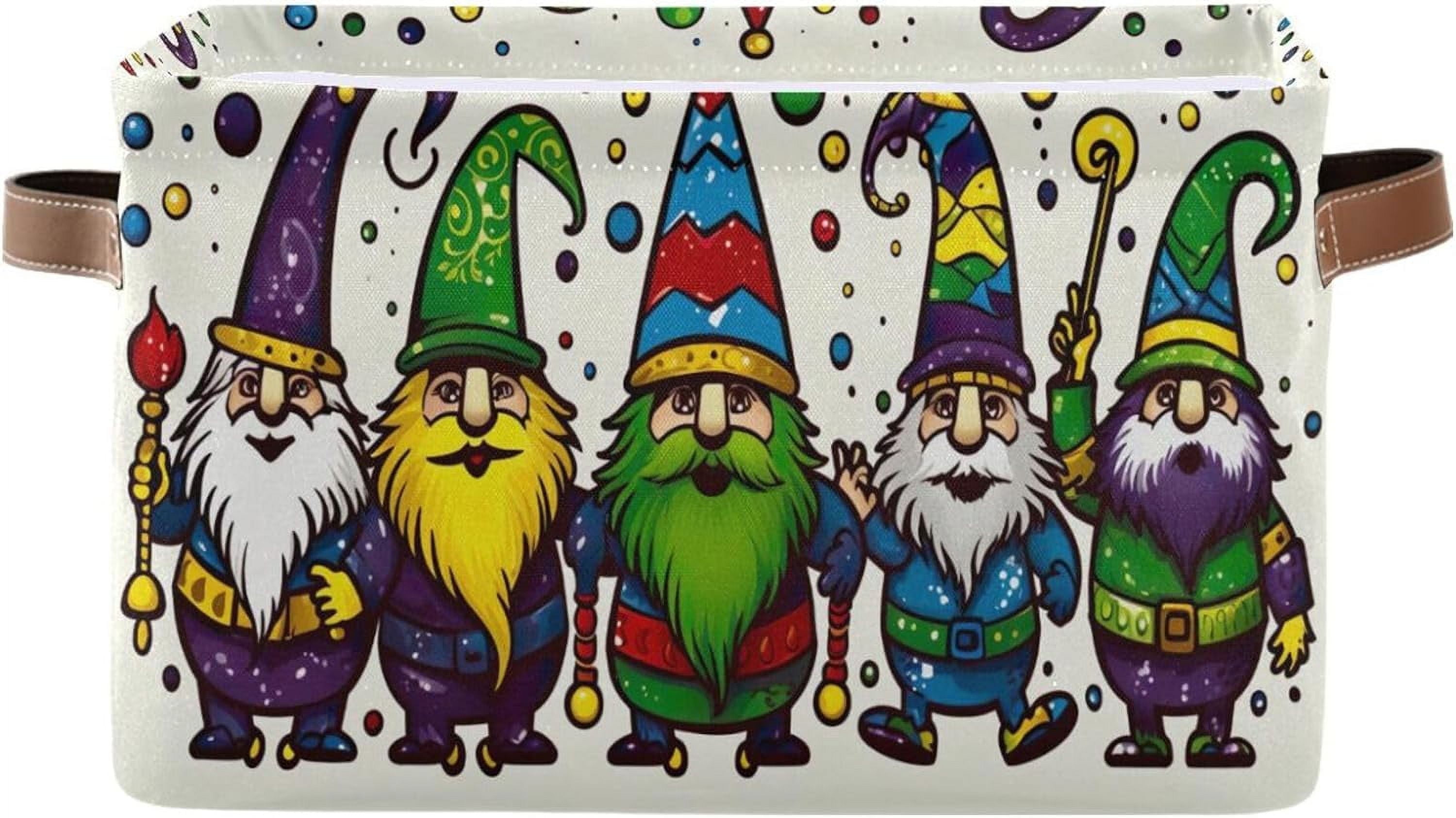 Mardi Gras Cute Dwarf Large Storage Basket 1PCS,Cute Koala Collapsible ...