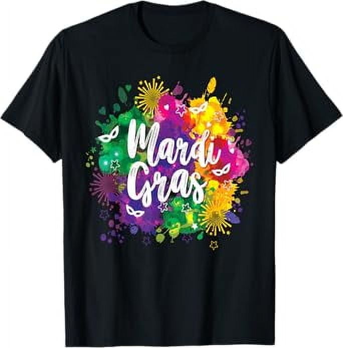 Mardi Gras Fat Tuesday New Orleans Mobile Carnival Parade 2025 Tee ...