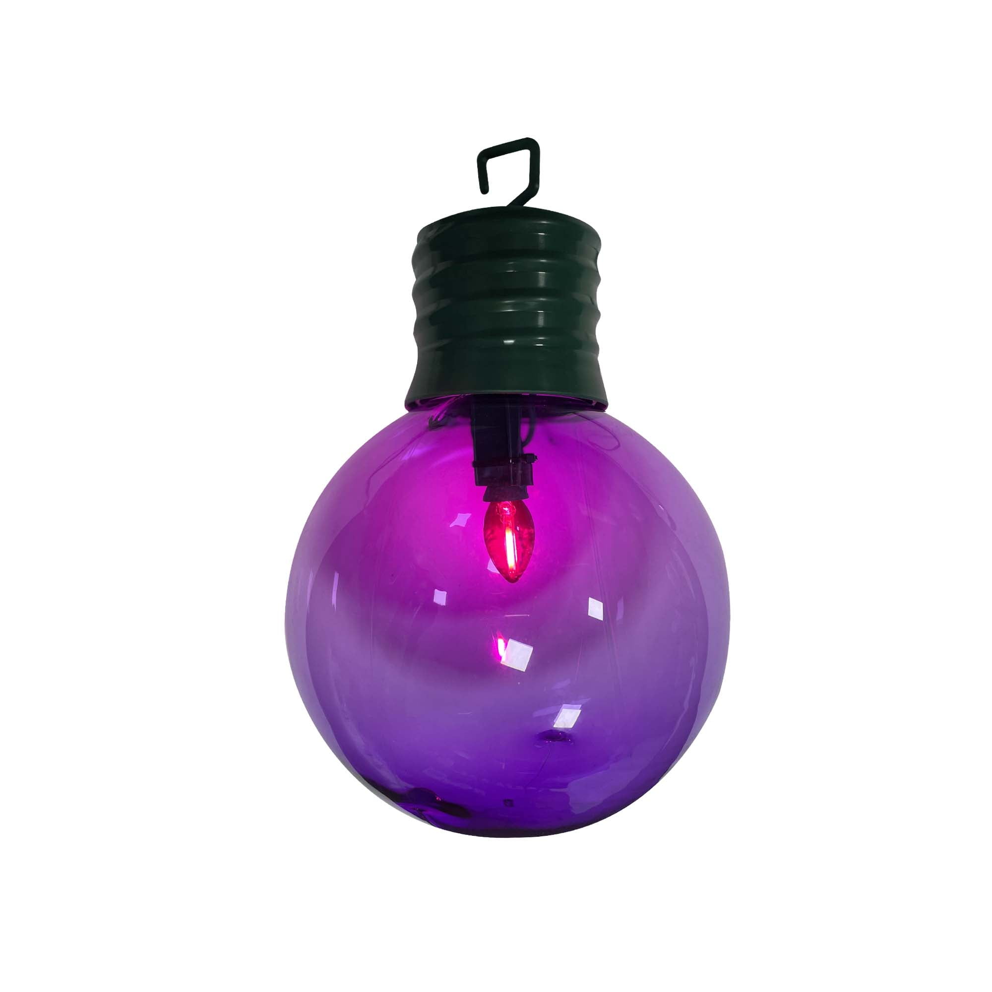 Mardi Gras Giant Purple LED Light Bulb, 7 in, by Way To Celebrate ...