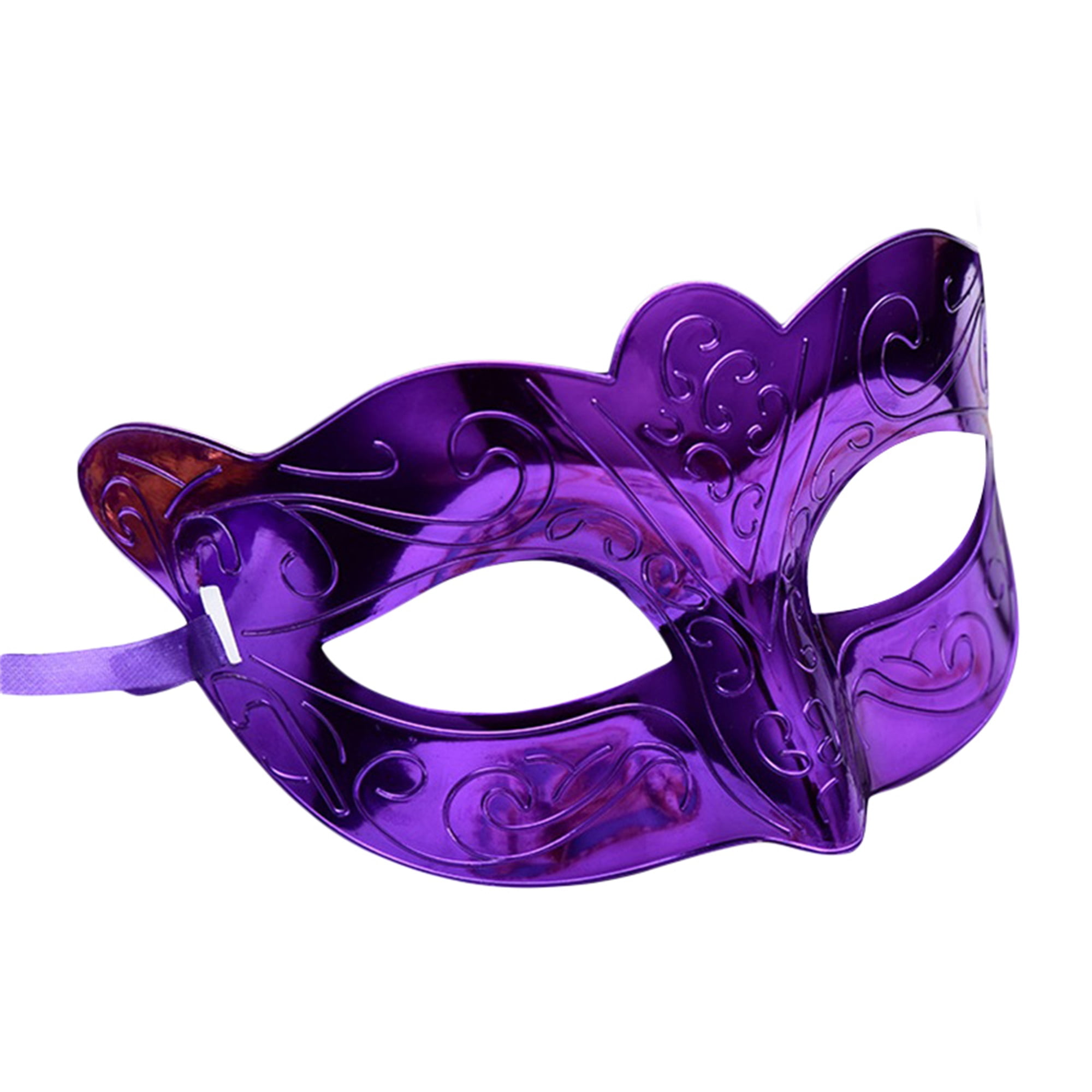 Mardi Gras Halloween Masks Metallic Masquerade Half Party Masks for ...
