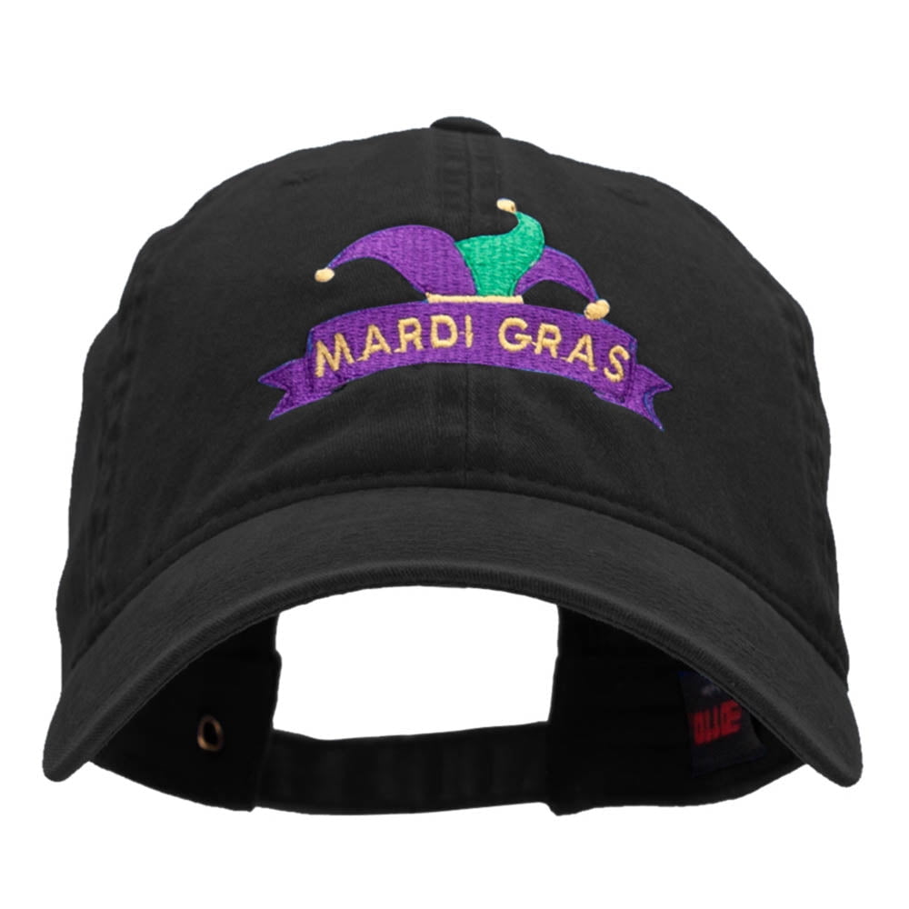 Mardi Gras Jester Hat Washed Solid Pigment Dyed Cotton Twill Brass ...