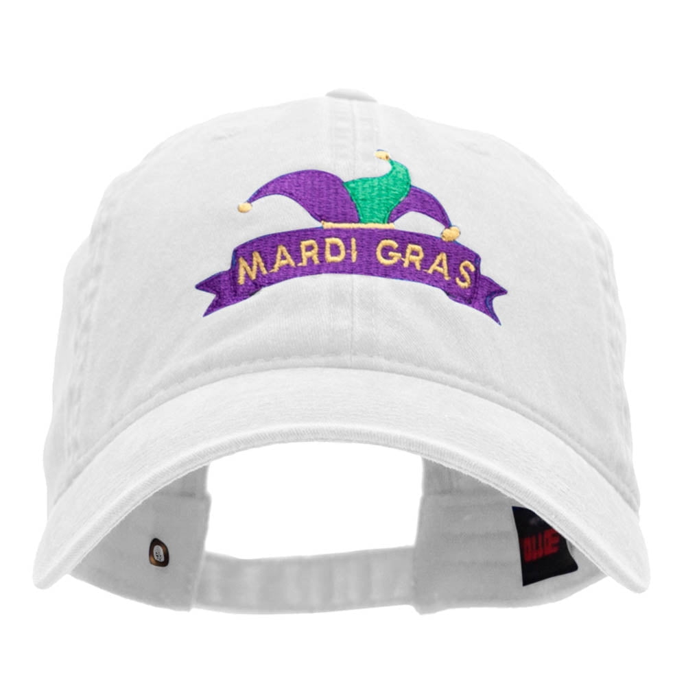 Mardi Gras Jester Hat Washed Solid Pigment Dyed Cotton Twill Brass ...