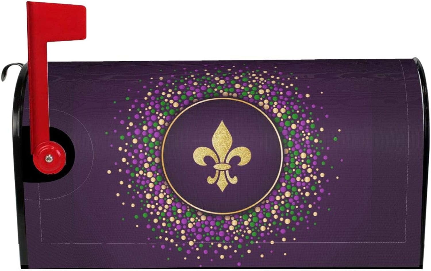Mardi Gras Mailbox Cover Mailbox Wraps, Waterproof Mailbox Covers ...