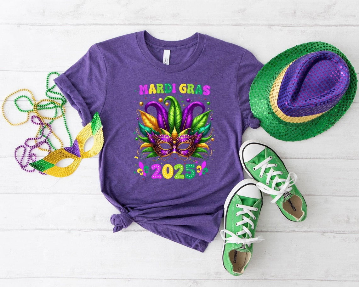 Mardi Gras Mask Shirt, Mardi Gras Party Shirt, Mardi Gras Parade, Mardi ...