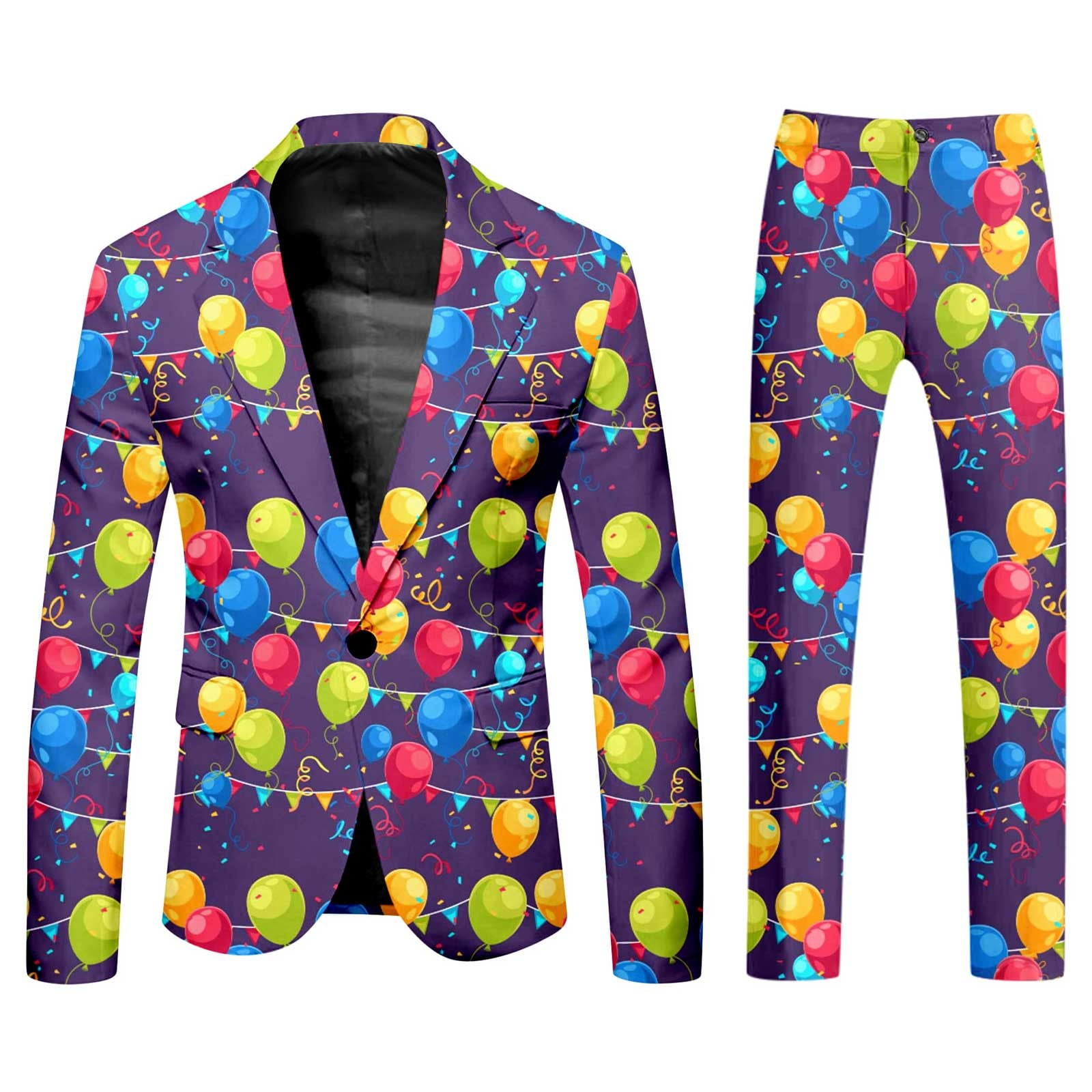 Mardi Gras Outfits Mens And Gold Carnival Suit All Print And Pants Two ...