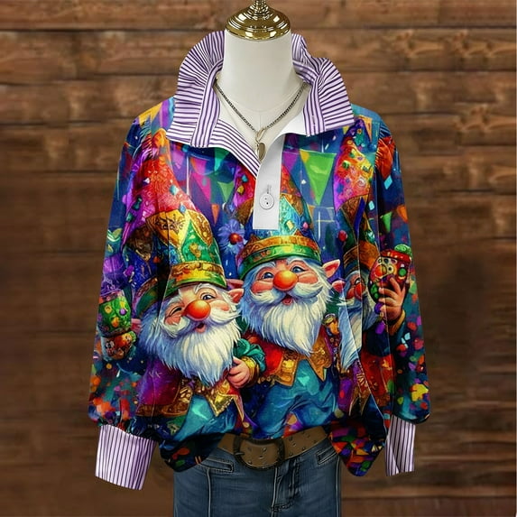 Mardi Gras Shirts for Women Carnival Party Mardi Gras Outfit Gifts ...