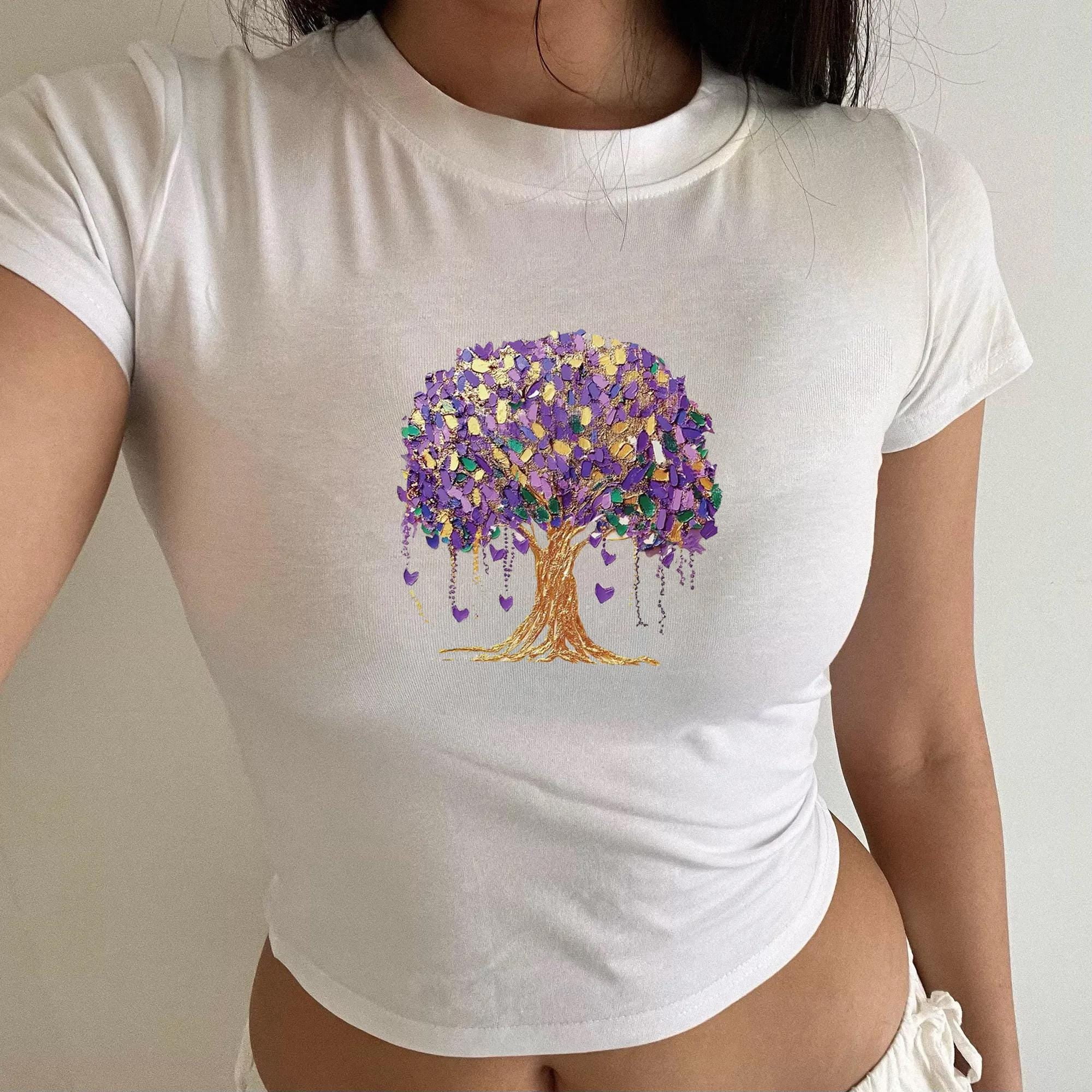 Mardi Gras Tree Babytee, Mardi Gras Bead Crop Tops, Bead Tree Crop Tank ...