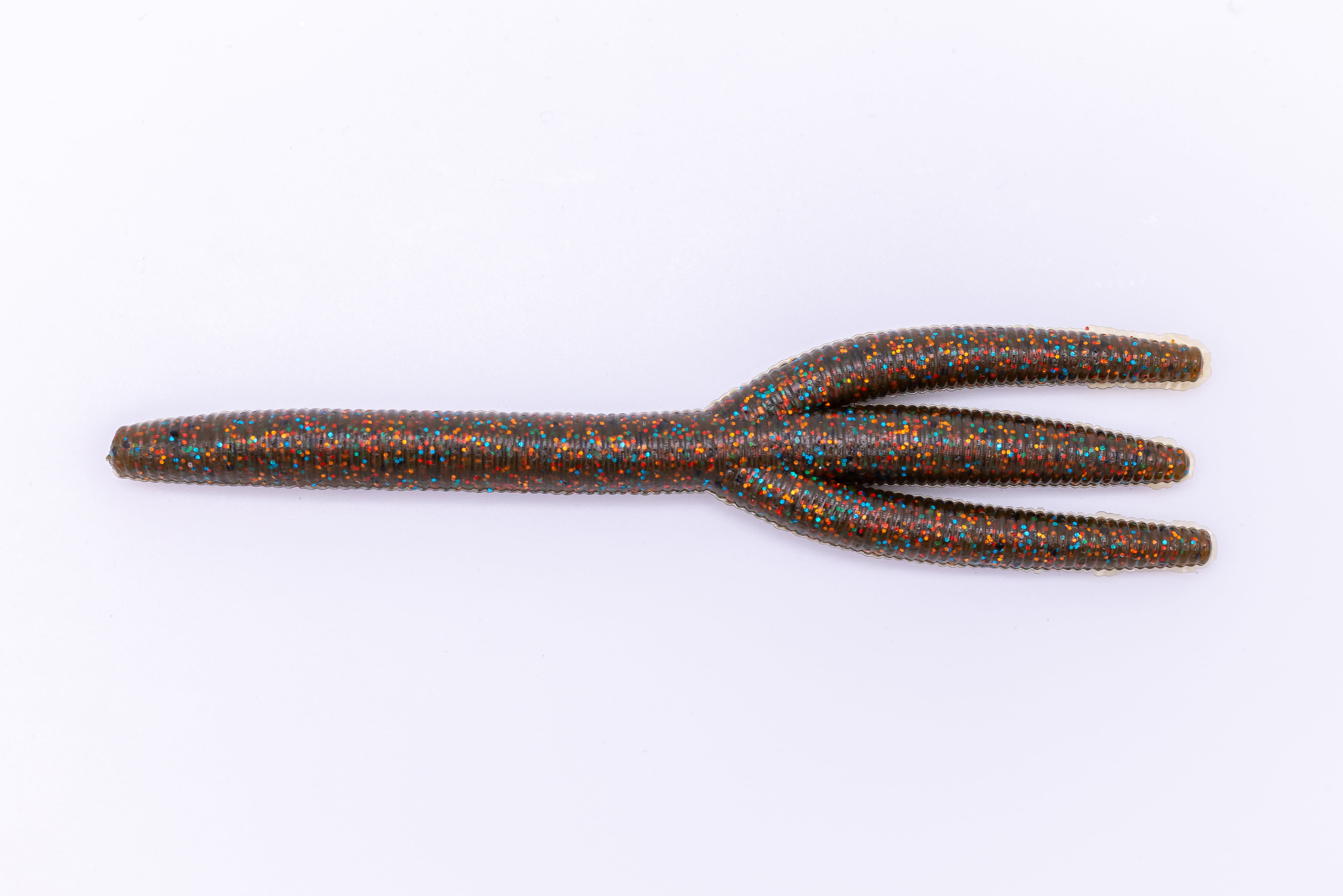 Mardi Gras Triple Threat 5" Soft Plastic Fishing Lure 6-Pack ...