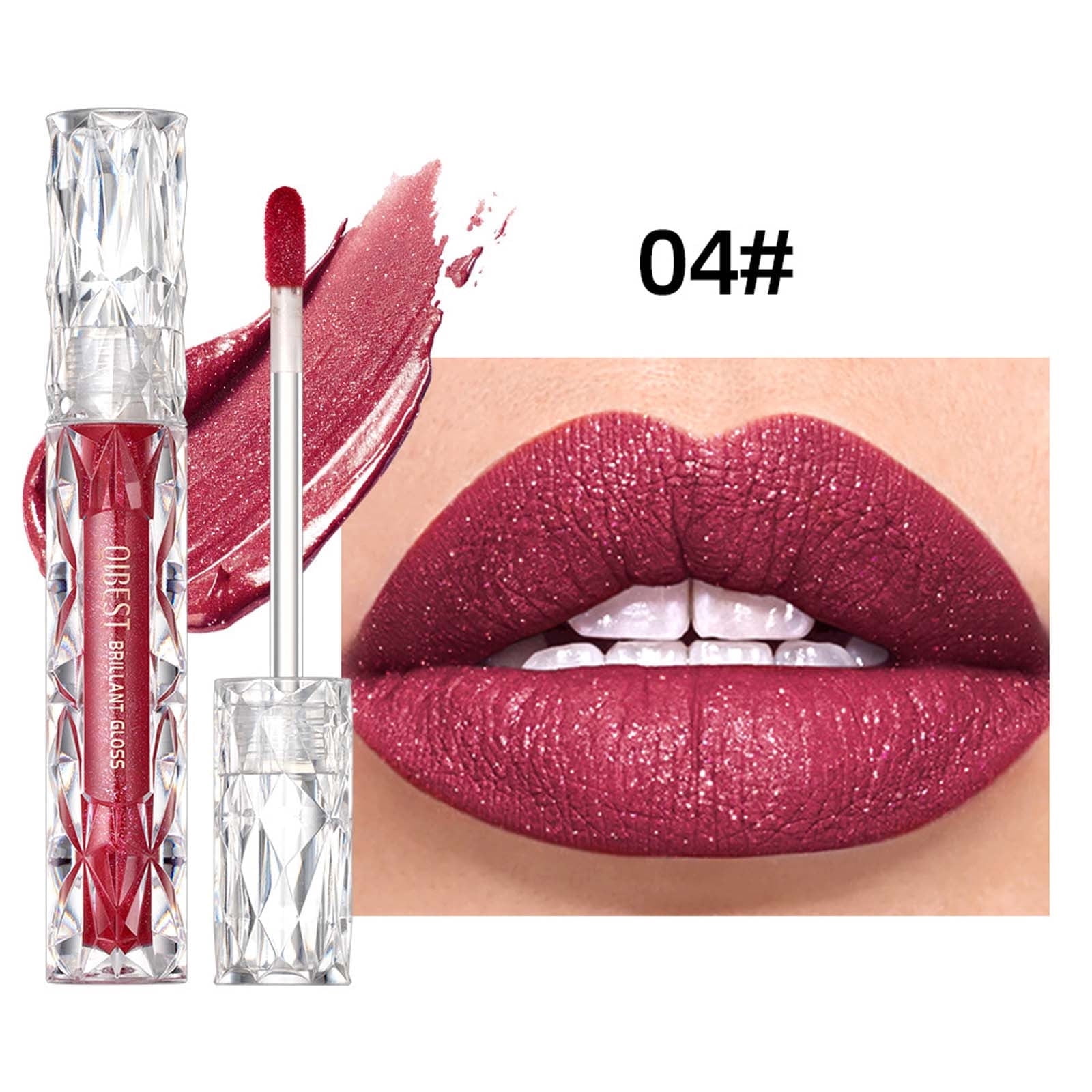 Mareep 2.5ml Liquid Lip Gloss and Long Lasting,High Shining Lightweight ...