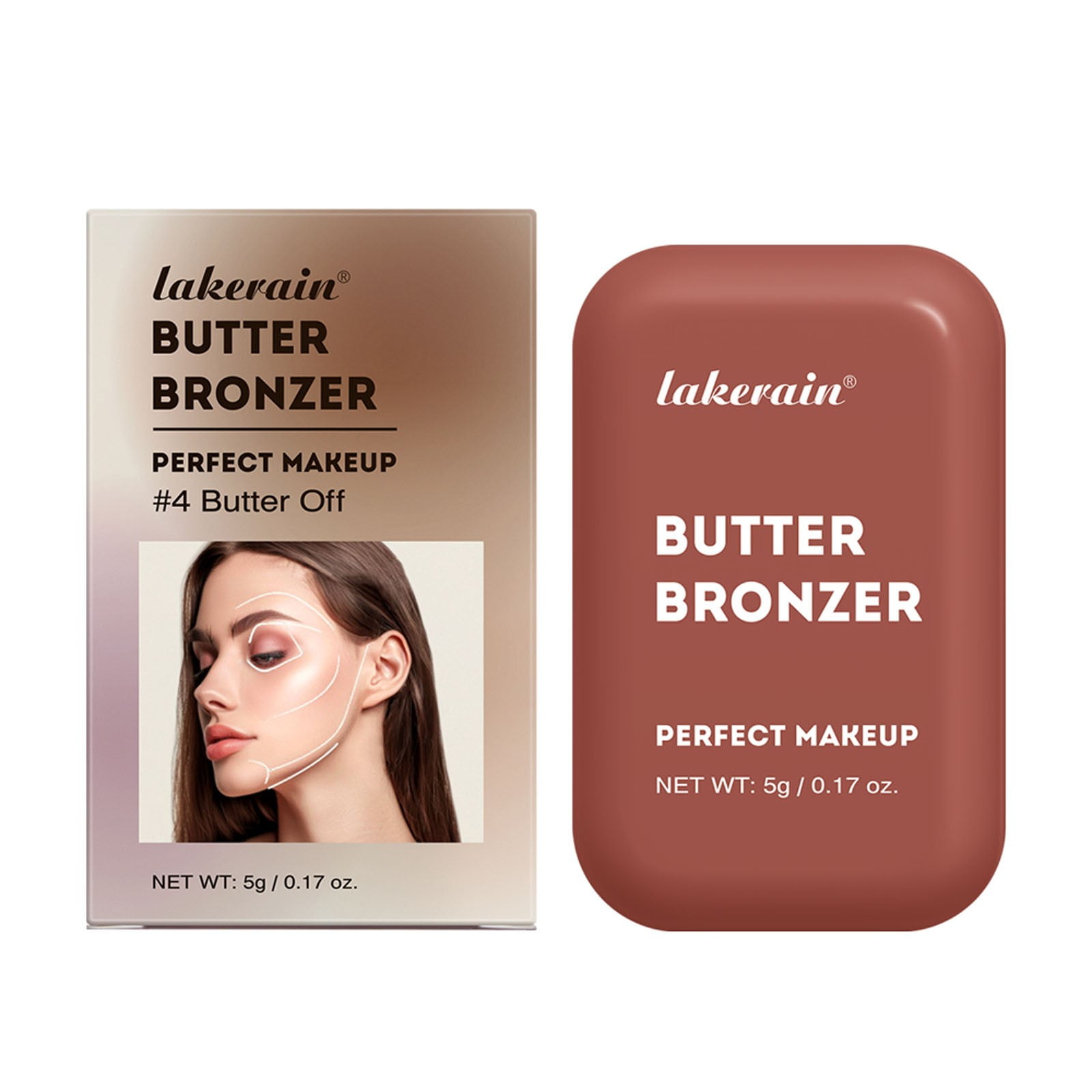 Mareep Blush Creamy Cheek Color Cheek Tint Cheek RougeBeauty Tricolor ...