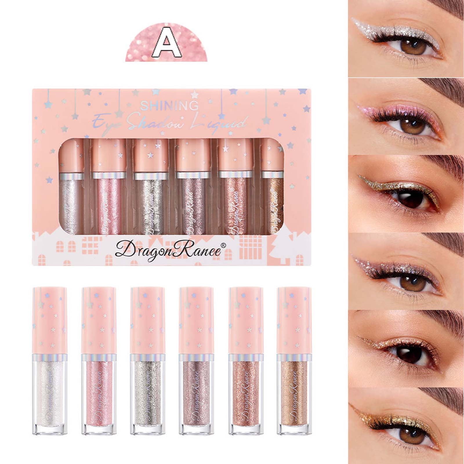 Mareep Diamond Eyeshadow Liquid,Super Shining Sheet Lying Silkworm Pen ...