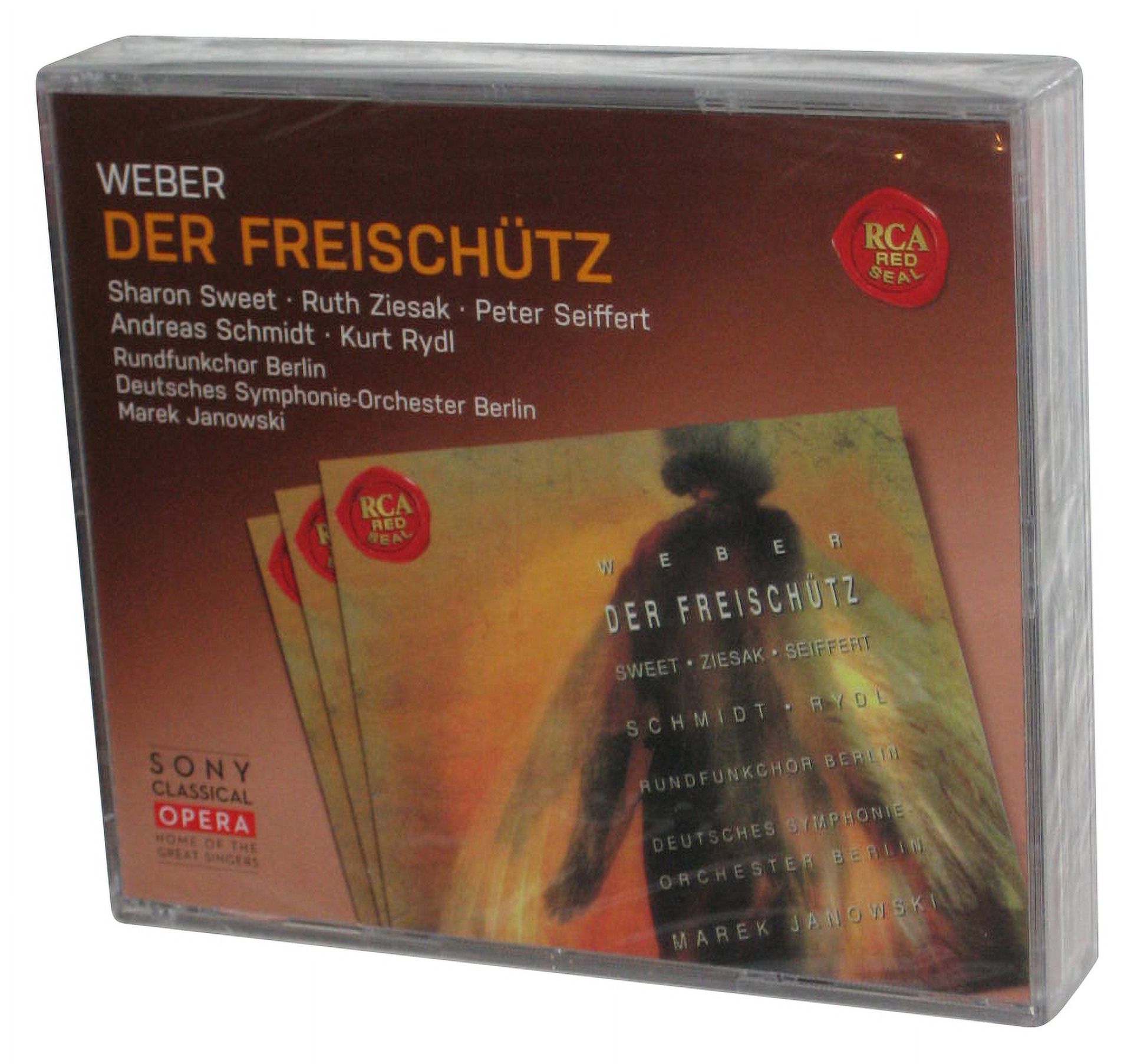 Marek Janowski Weber Der Freischutz Audio Music CD Box Set - Walmart.com