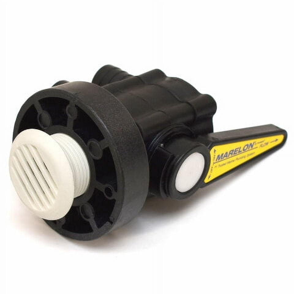 Marelon Boat Seacock Valve 937654MC | Cruisers Yachts 1 Inch - Walmart.com