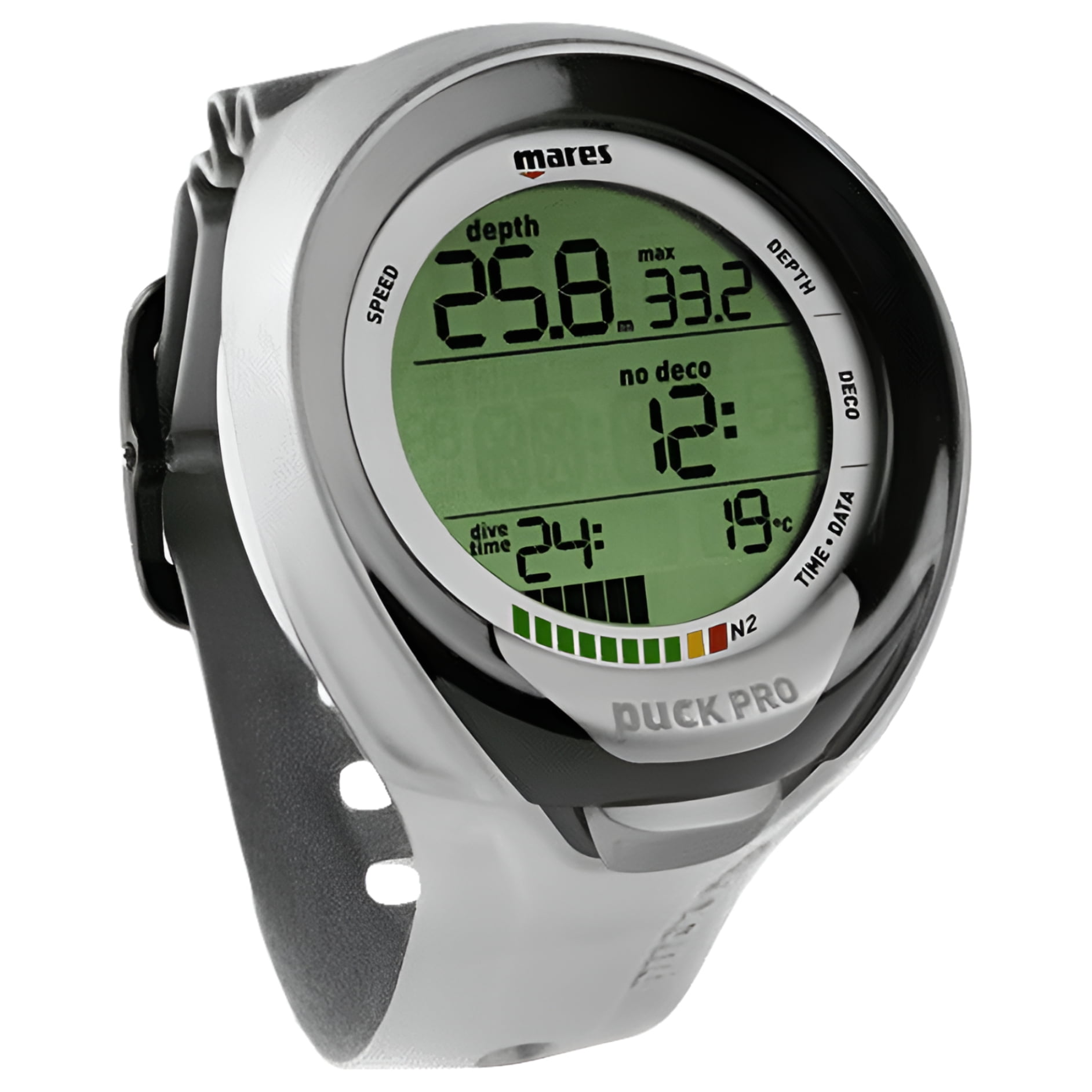 Mares Puck Pro Plus Dive Computer, RGBM Algorithm, Nitrox Modes ...