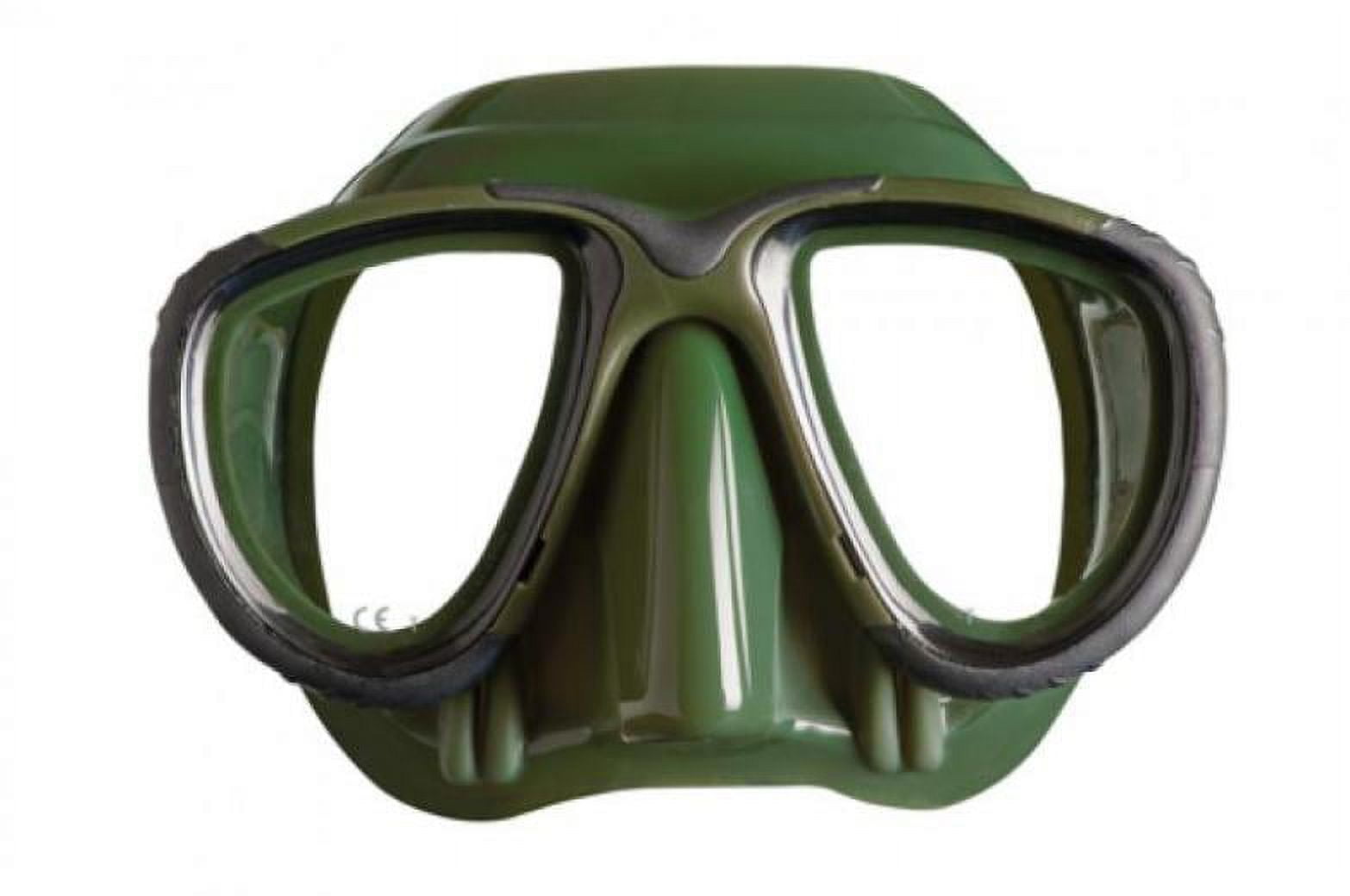 Mares Tana Silicone Scuba Diving and Free Diving Mask - Green - Walmart.com