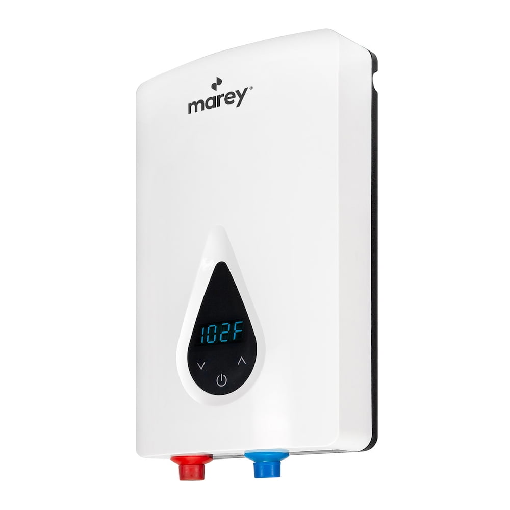 Marey ECO150 14.5kW 240V Electric Tankless Water Heater, Smart Tech, Unlimited Hot Water ...