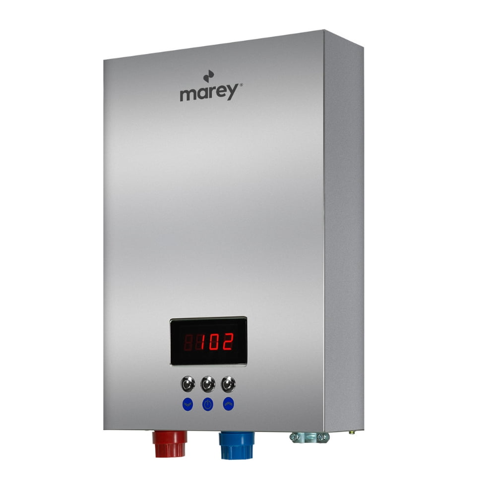 Marey ECO180 Electric Tankless Water Heater, 18kW 240V, Smart Technology - Walmart.com