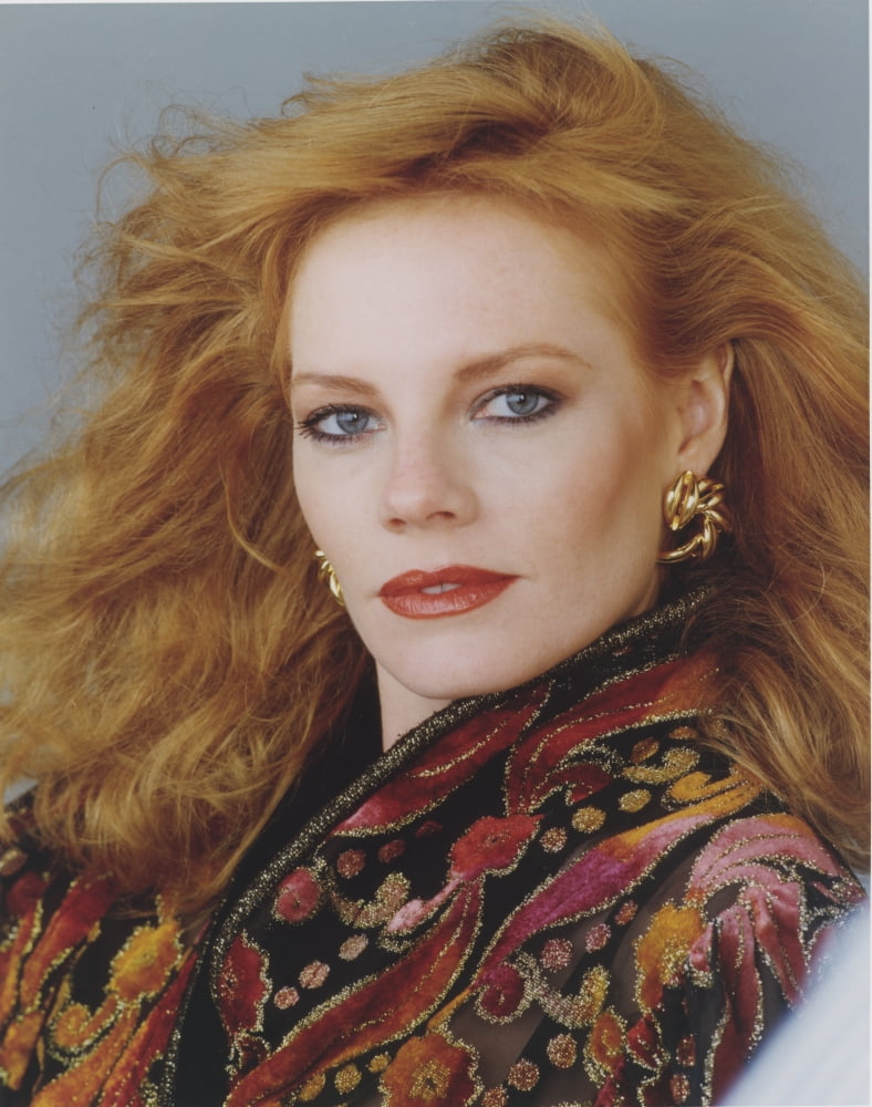 Marg Helgenberger in Floral Dress Close Up Portrait Photo Print (24 x ...