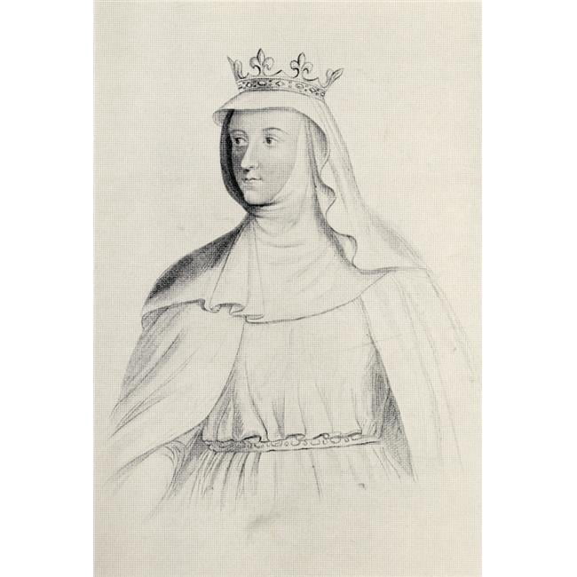 Margaret of France Circa. 1279 to 1318 Queen of England As The Second ...