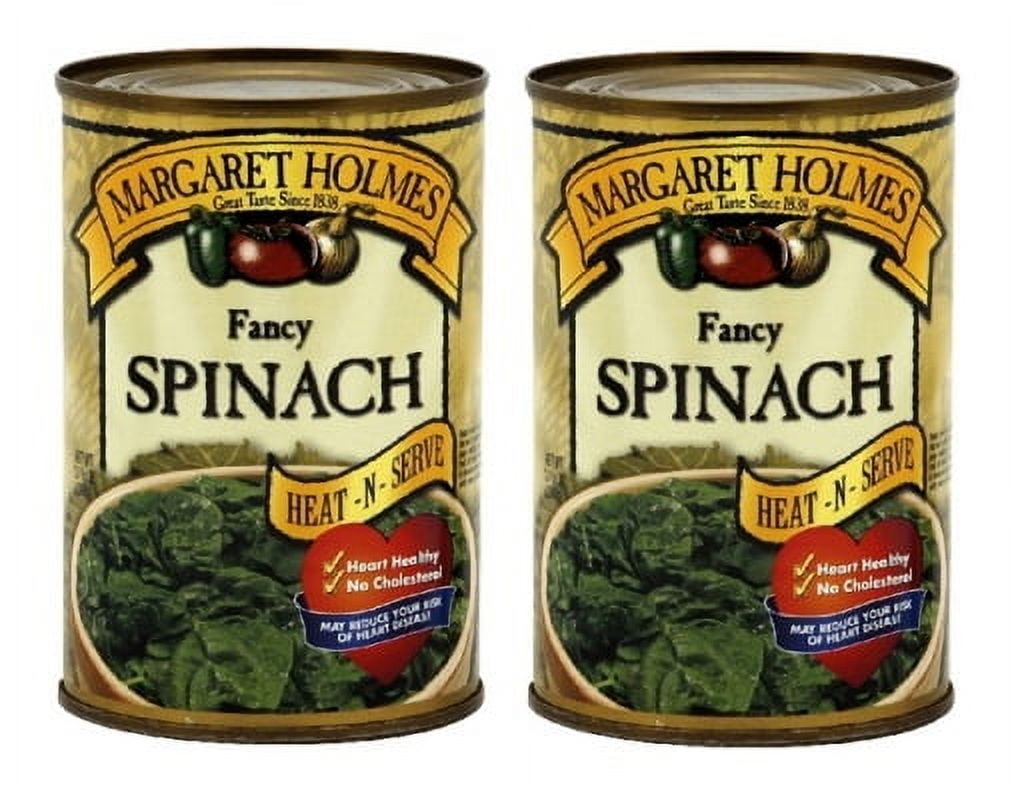 Margaret Holmes Fancy Spinach 2 Can Pack - Walmart.com