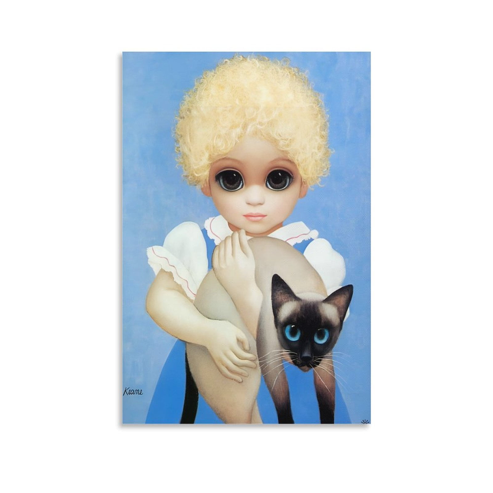 Margaret Keane Big Eyes Poster (3) Canvas Poster Wall Art Picture Prints Hanging Photo Gift ...