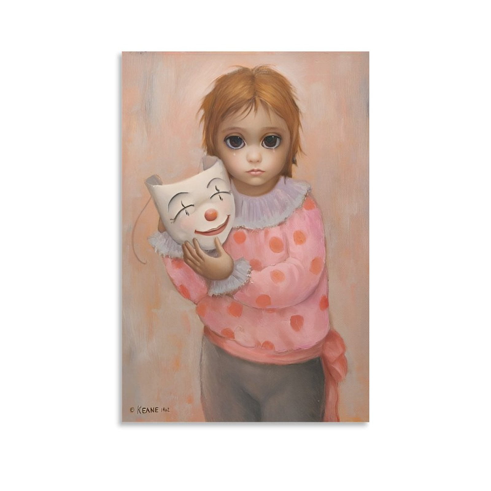 Margaret Keane Children's Big Eyes Poster Print Photo Art Painting ...