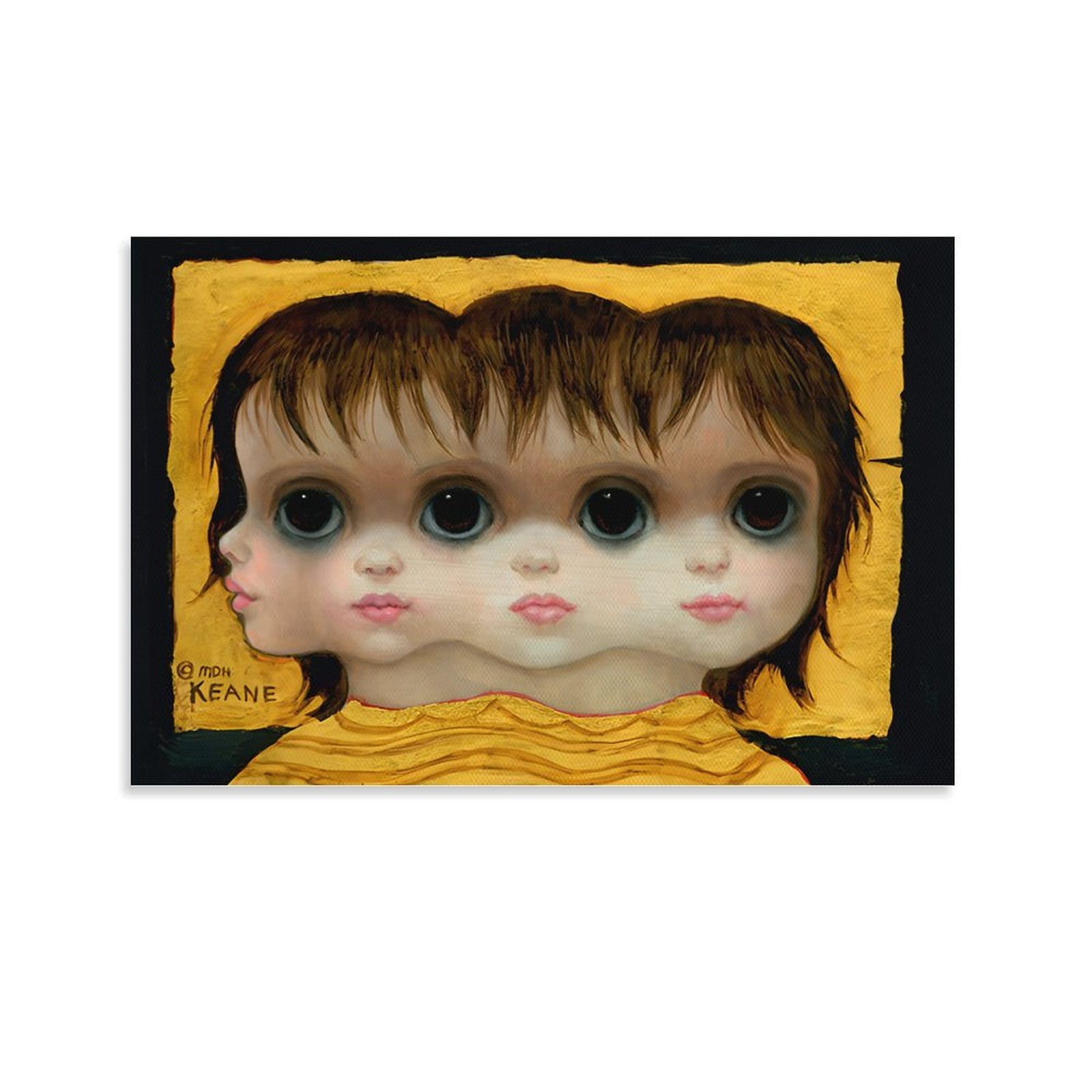Margaret Keane Irresolute And Hesitant Poster Posters Art Print Wall ...