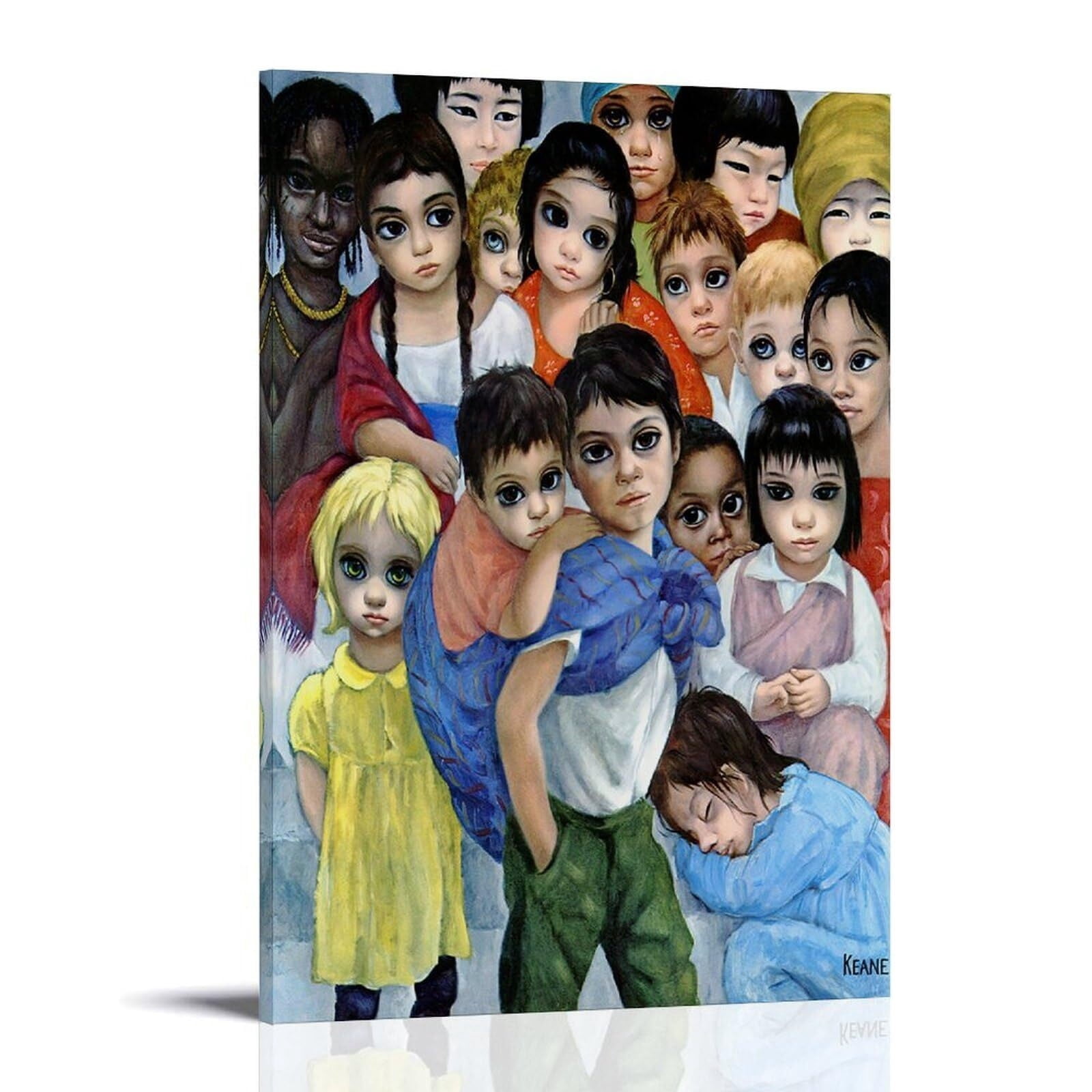 Margaret Keane Poster Big Eyes Canvas Wall Art Posters Wall Art Deco ...