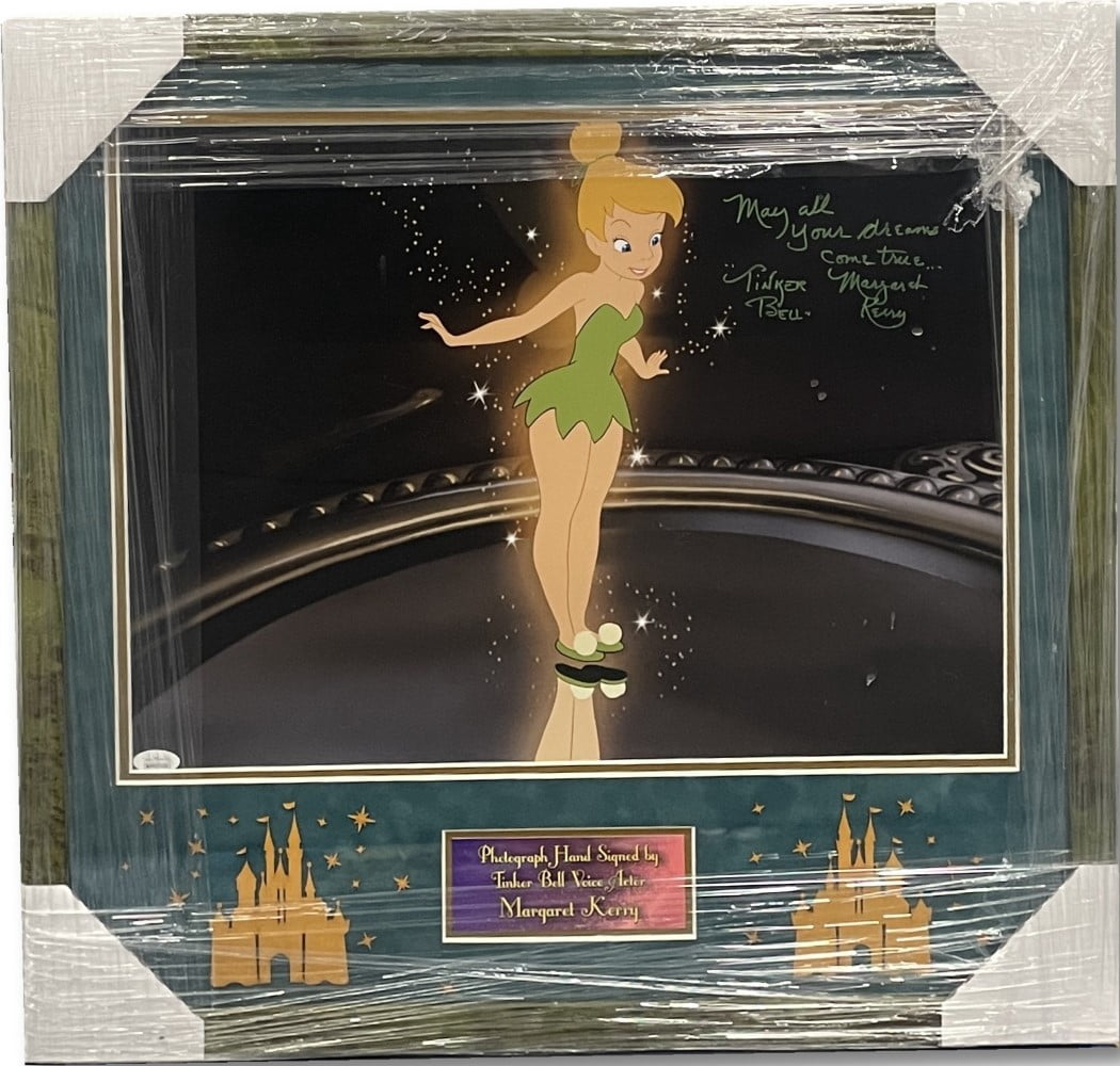 Margaret Kerry Autographed Photo Custom Framed "Tinker Bell" JSA ...