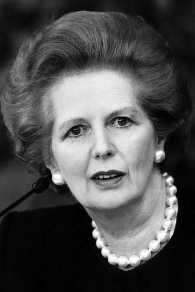 Margaret Thatcher 24X36 Poster Conservative Icon - Walmart.com