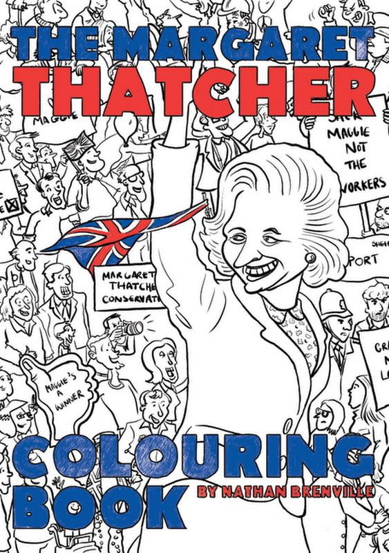 Margaret Thatcher Colouring Book - Walmart.com
