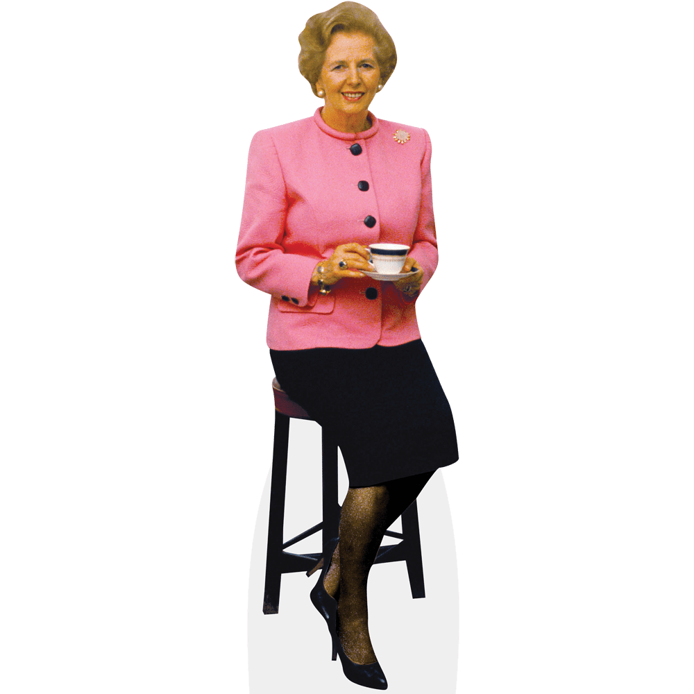 Margaret Thatcher (Pink) Lifesize Cardboard Cutout Standee - Walmart.com